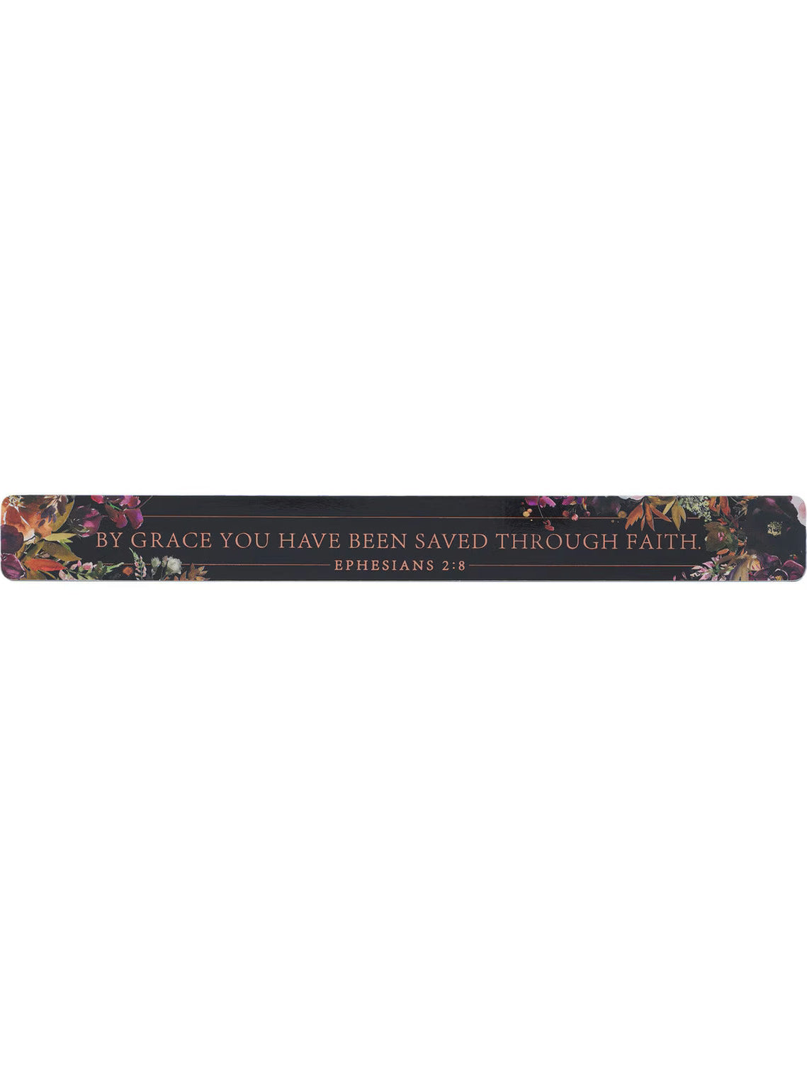 Magnetic Strip By Grace Eph. 2:8 7.5" x 0.8"Ms152 – Razberry Threads